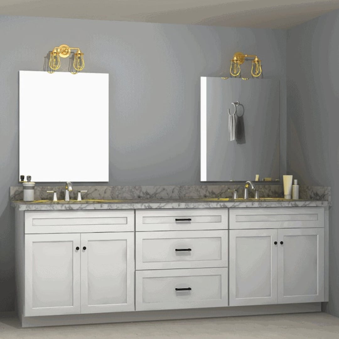 96 Vanity Combination V2 9699 Installed - Etsy
