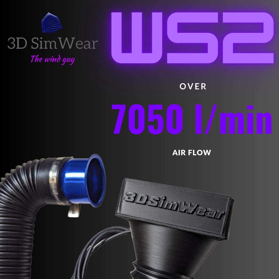 Wind Simulator WS2 Simracing Iracing Actif Corsa salle de course ...