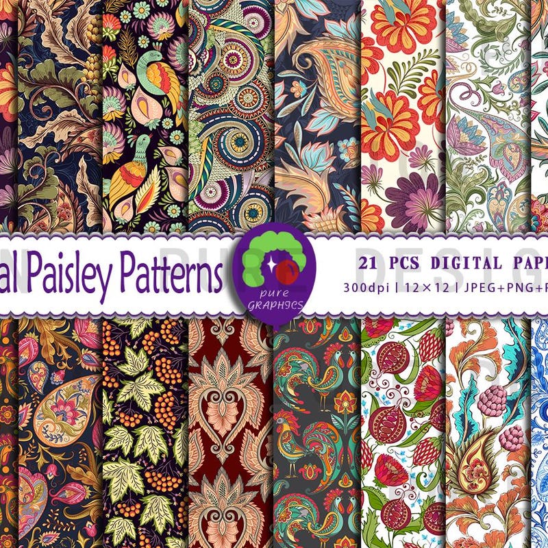 Paisley Decor - Etsy