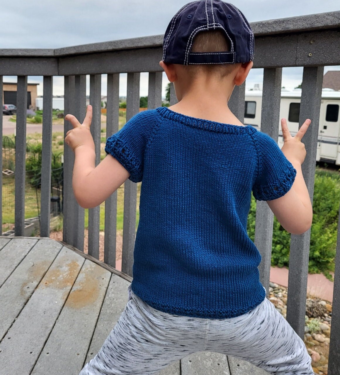 Fancy Summer Shirt (knitting Pattern) - Etsy