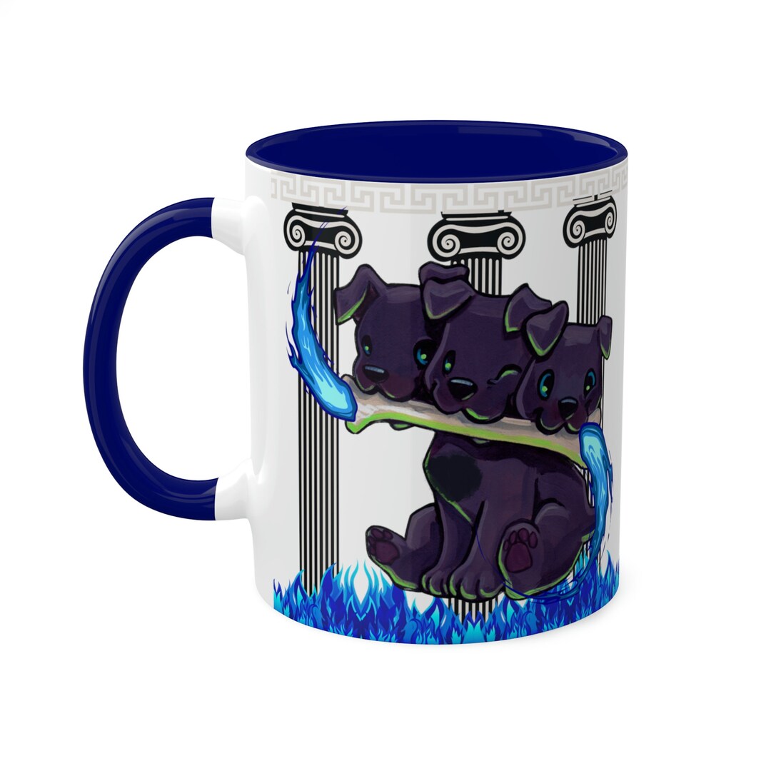 Cute Cerberus Coffee Tea Mug 11oz Multiple Colors - Etsy