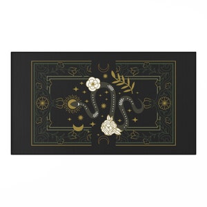Whimsigoth Snake Collection Witchy Rug Gothic Goth Halloween Home Decor ...