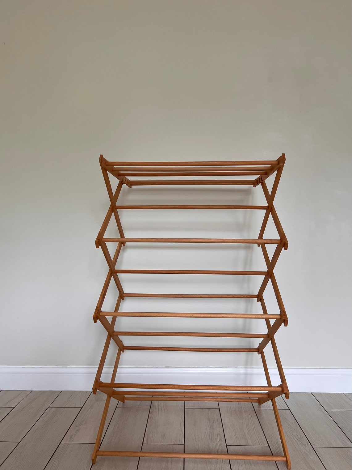 Wooden Towel Drying Rack, Wood Clothes Drying Rack, Clothes Drying ...