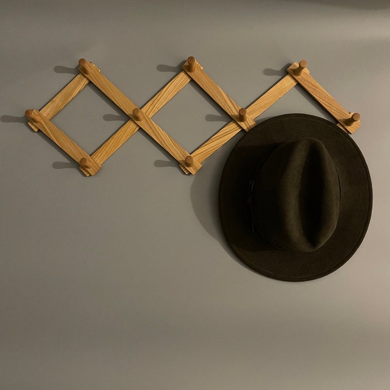 Accordion Hanger, Hat Rack, Hanger, Wall Coat Rack, Wall Hooks - Etsy