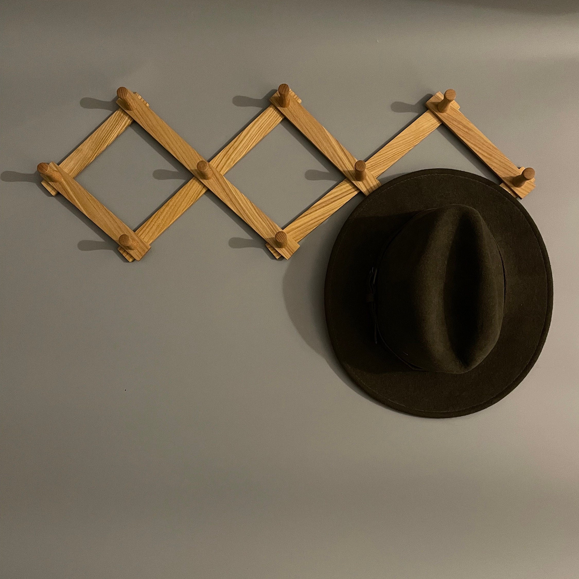 Accordion Hanger, Hat Rack, Hanger, Wall Coat Rack, Wall Hooks - Etsy