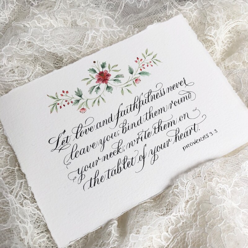 Calligraphy Bible - Etsy