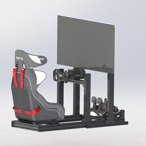 DIY Aluminium Sim Racing Cockpit- Digital Plans - Etsy