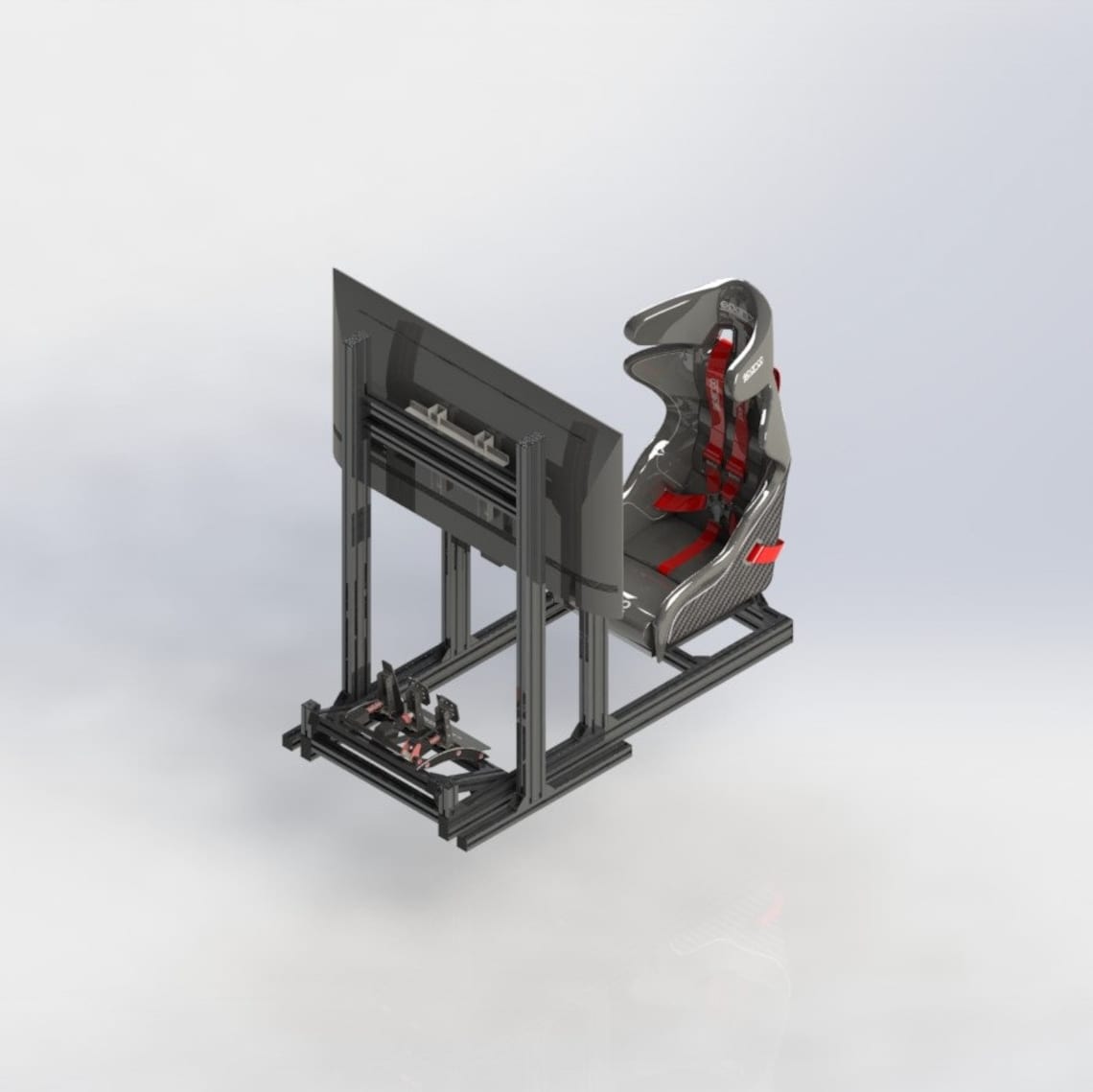DIY Aluminium Sim Racing Cockpit- Digital Plans - Etsy