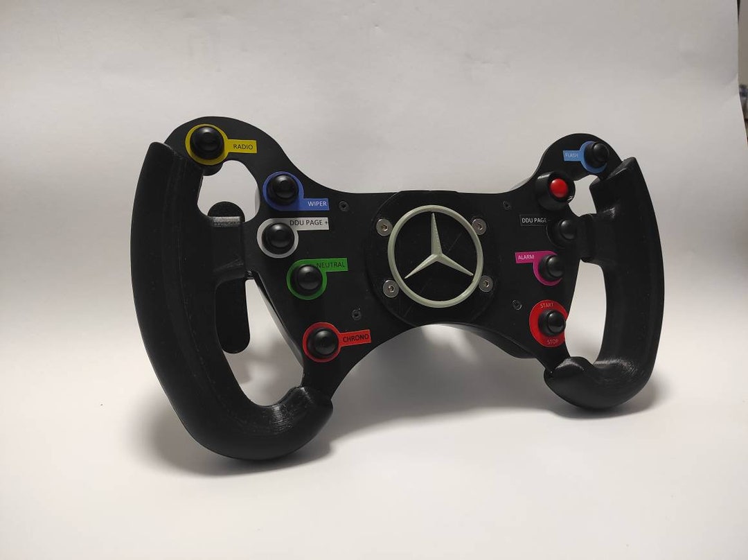 Mercedes AMG GT3 Sim Racing Steering Wheel Add on Type 2 - Etsy