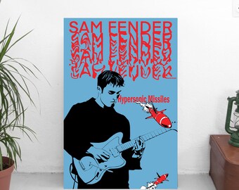 Sam Fender Poster - Etsy UK