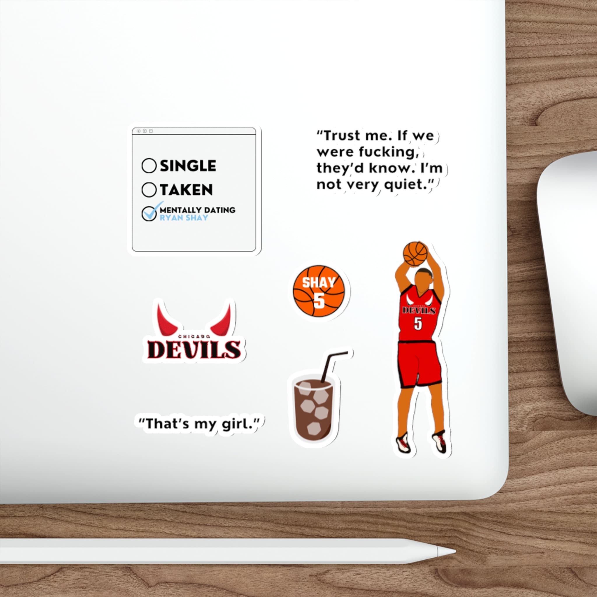 The Right Move by Liz Tomforde Sticker Pack Kindle Die-cut Stickers - Etsy