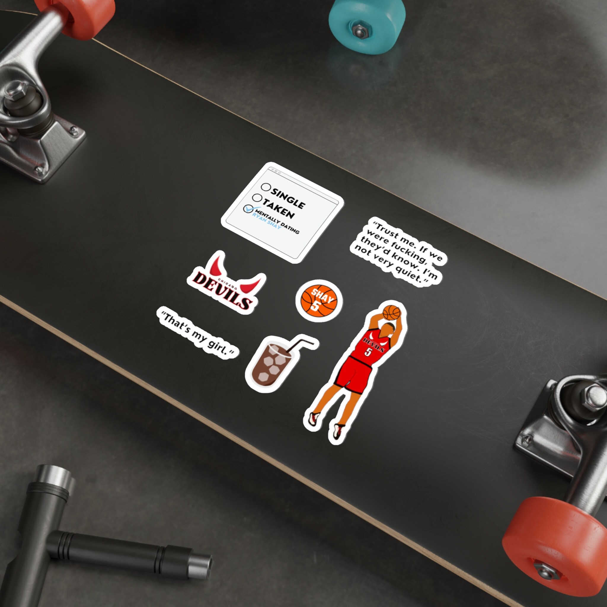 The Right Move by Liz Tomforde Sticker Pack Kindle Die-cut Stickers - Etsy