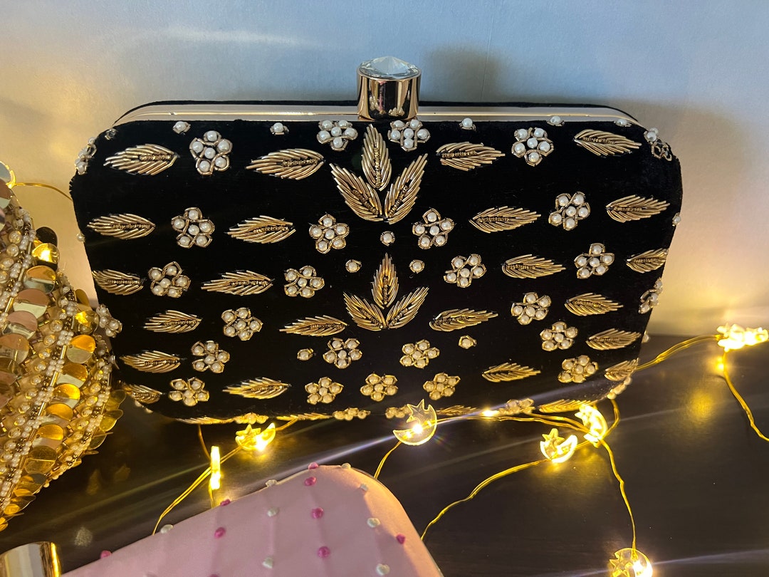 Box Clutches With Strings - Etsy