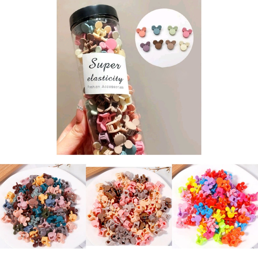 Mickey Hair Clips, Disney Hair Clips, Disney Claw Clip, Toddler Hair ...