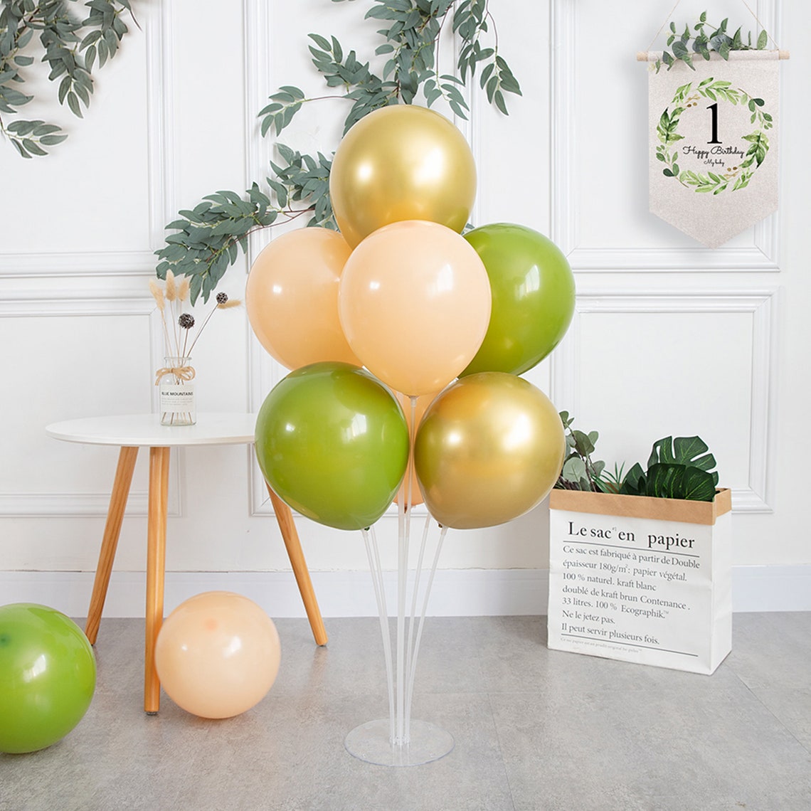 2 4 6sets Table Balloon Stand Kit Balloon Arch Base Support - Etsy UK