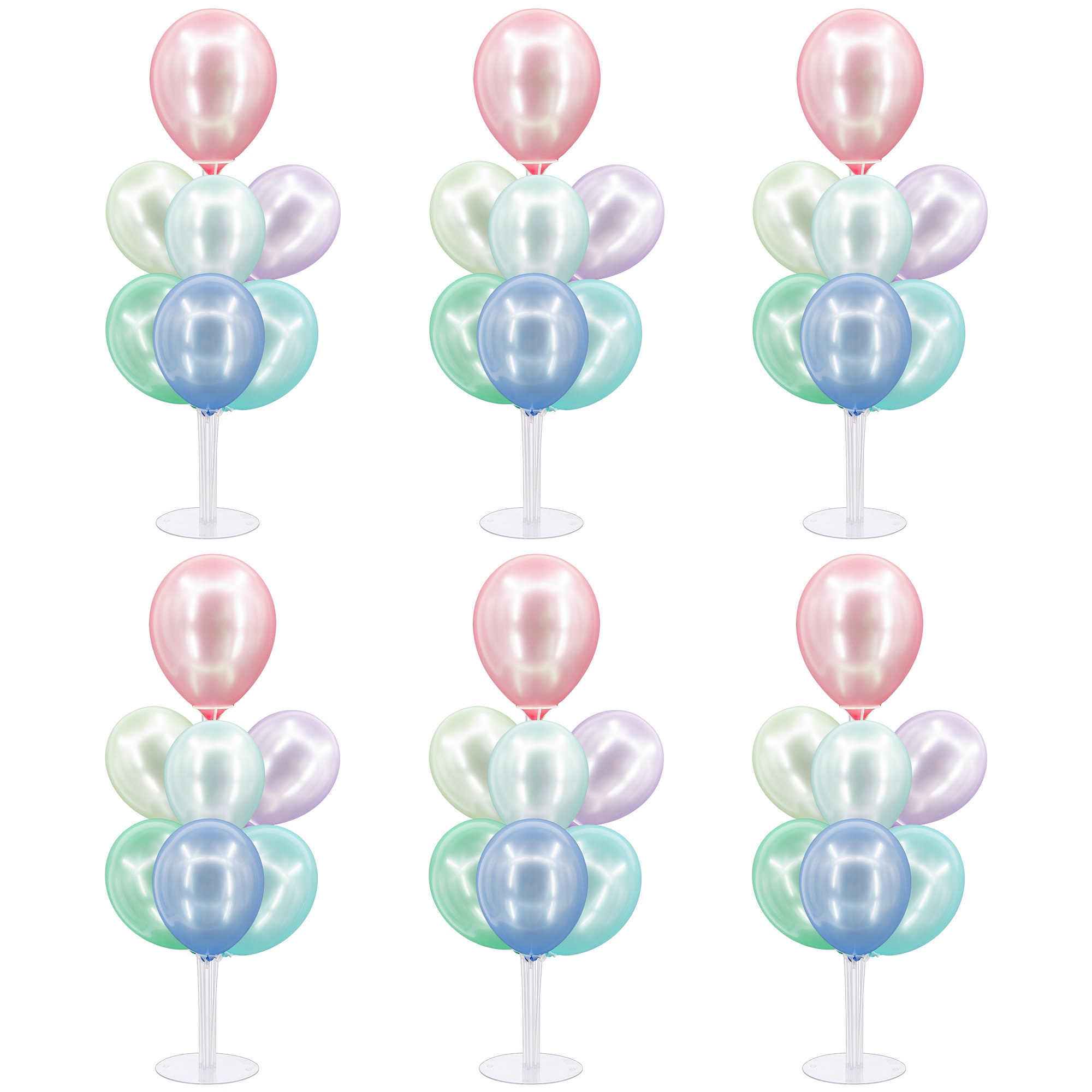 2 4 6sets Table Balloon Stand Kit Balloon Arch Base Support - Etsy UK