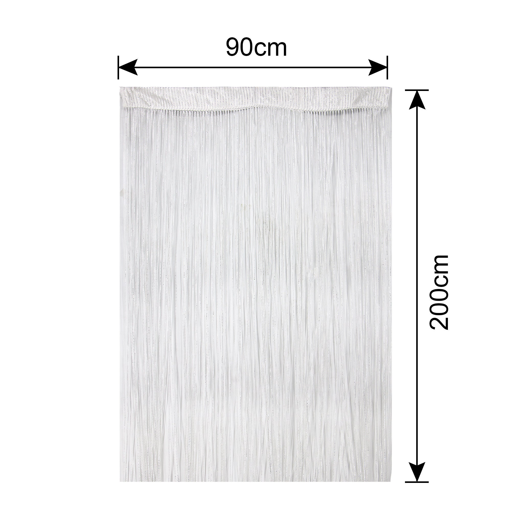90x200cm String Curtain Panels Door Windows Fly Screen Hanging - Etsy UK