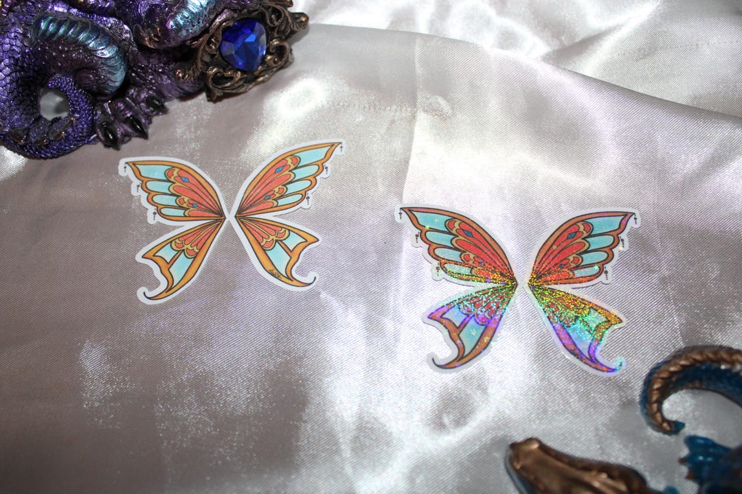 Sticker "stella" 1pc - Winx Club - Fairy - Fairy Wings - Shiny ...