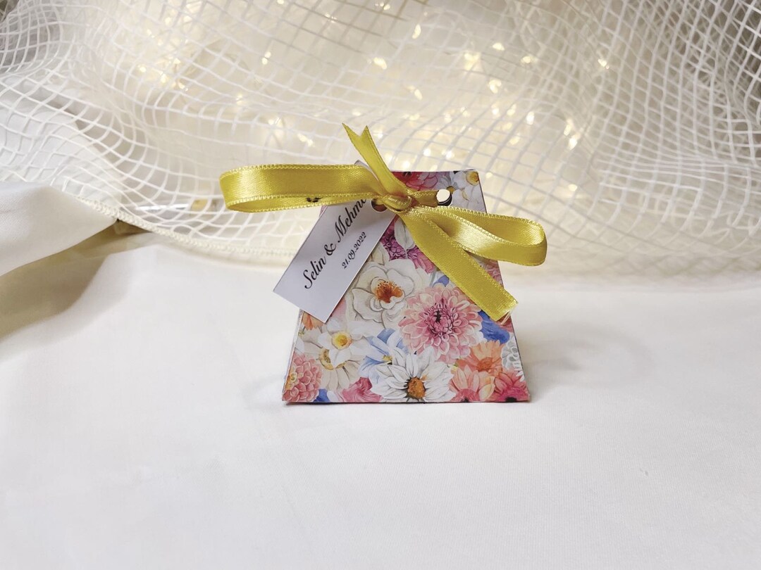 Garden Flora Box Chocolate Box Gift Box Favor - Etsy