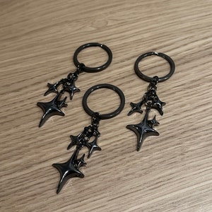 Y2k Stars Keychain - Etsy