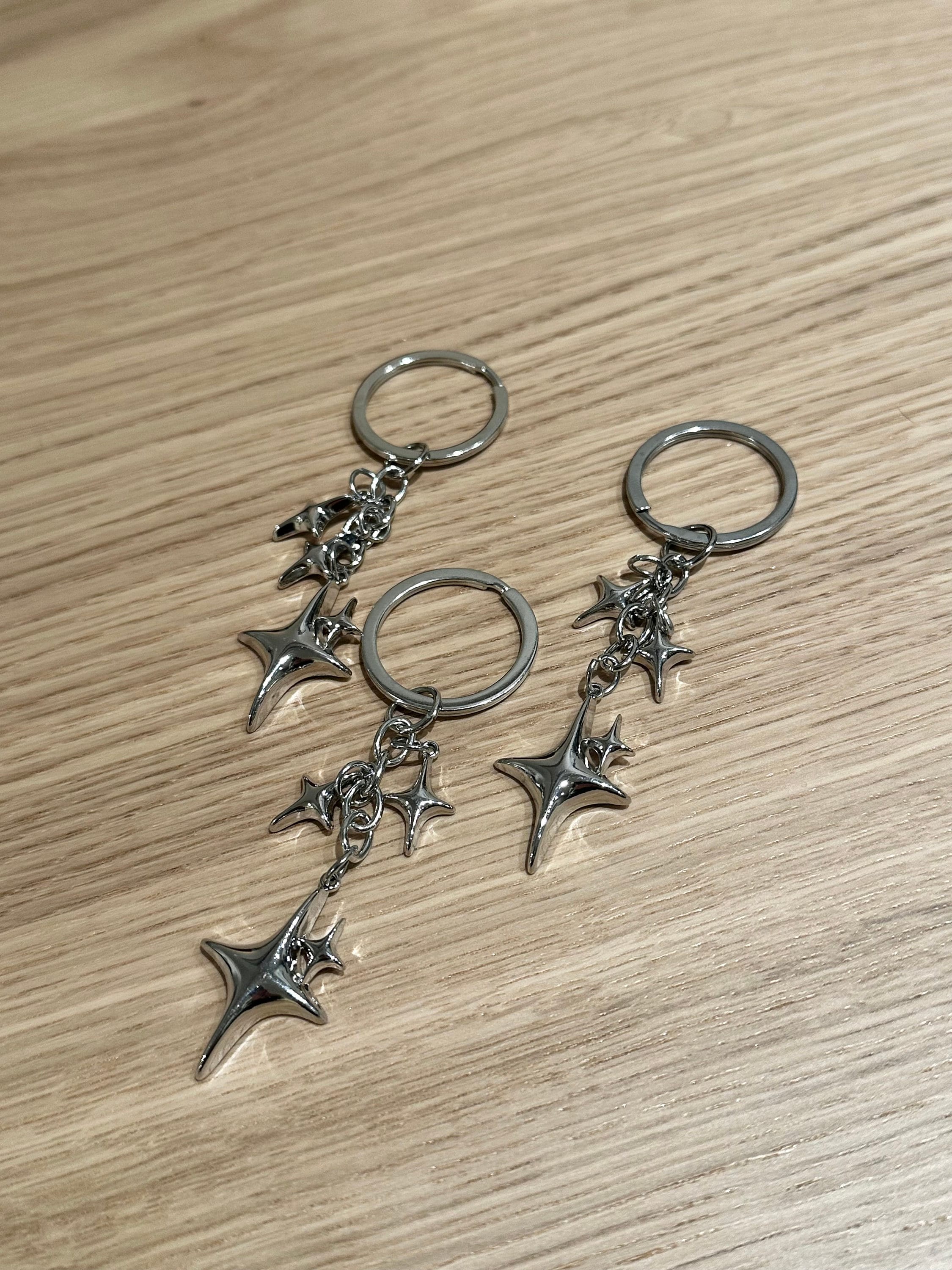 Y2k Stars Keychain - Etsy Y2k Stars Keychain - Etsy