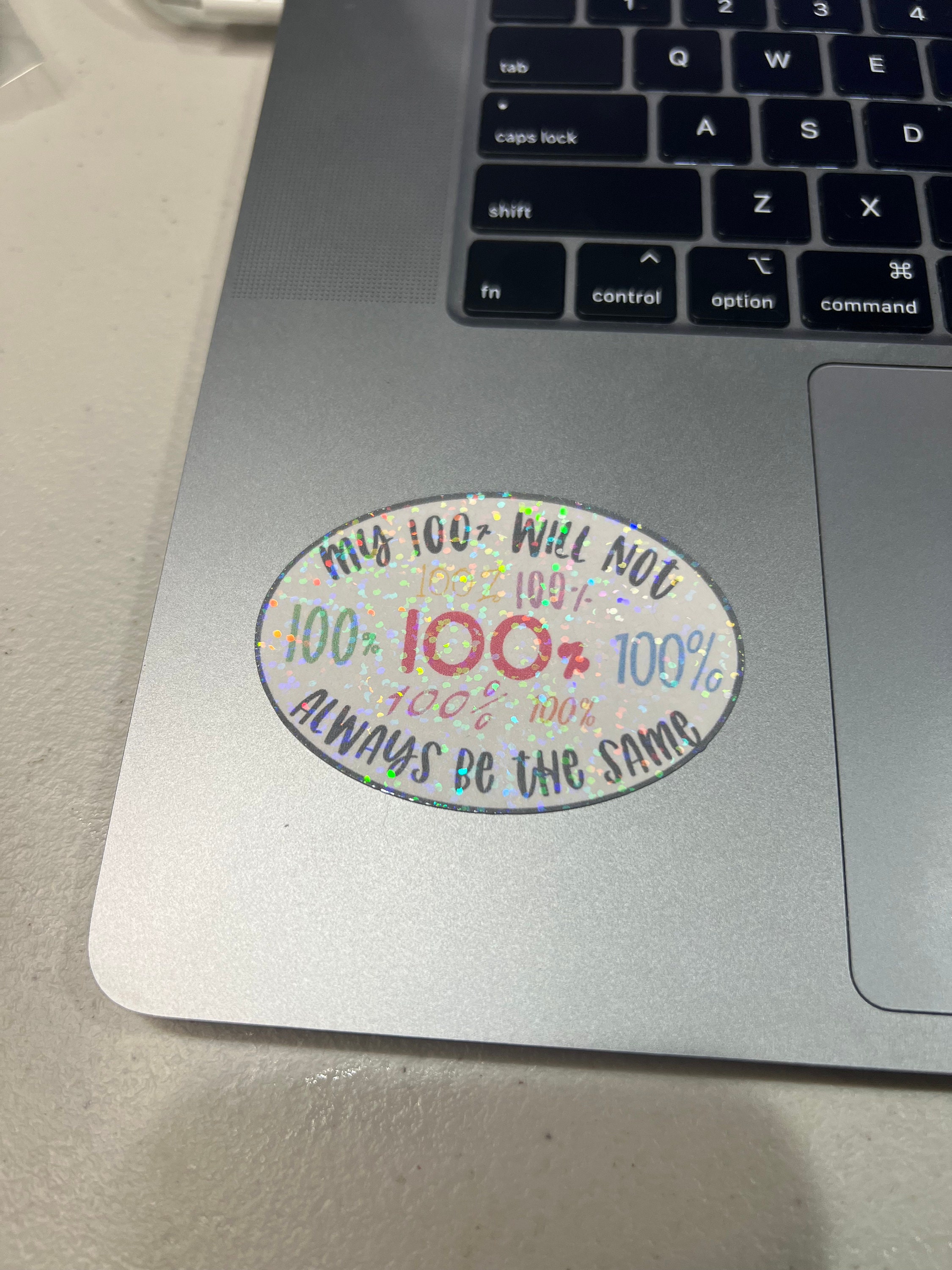 100% Decal Sticker - Etsy