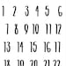 Number Stickers Set|planner/calendar Stickers - Etsy