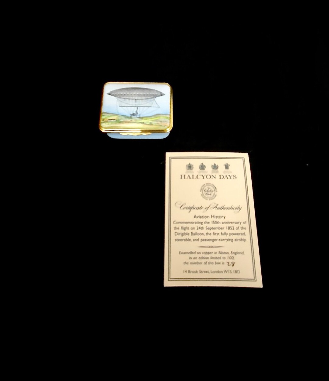 Halcyon Days Aviation History Collectors Edition 28 of 100 Limited ...