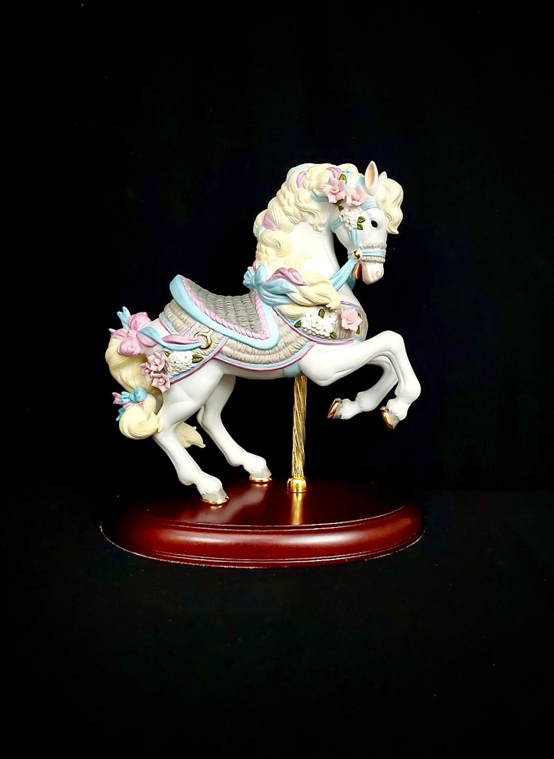 Lenox Carousel Horse, the Carousel Collection, Vintage Hand-painted ...