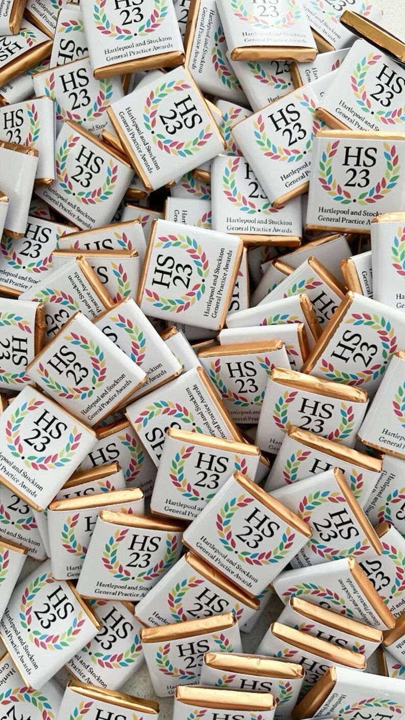 QR Code LOGO Personalised Chocolates for Your Business, Work Events and ...