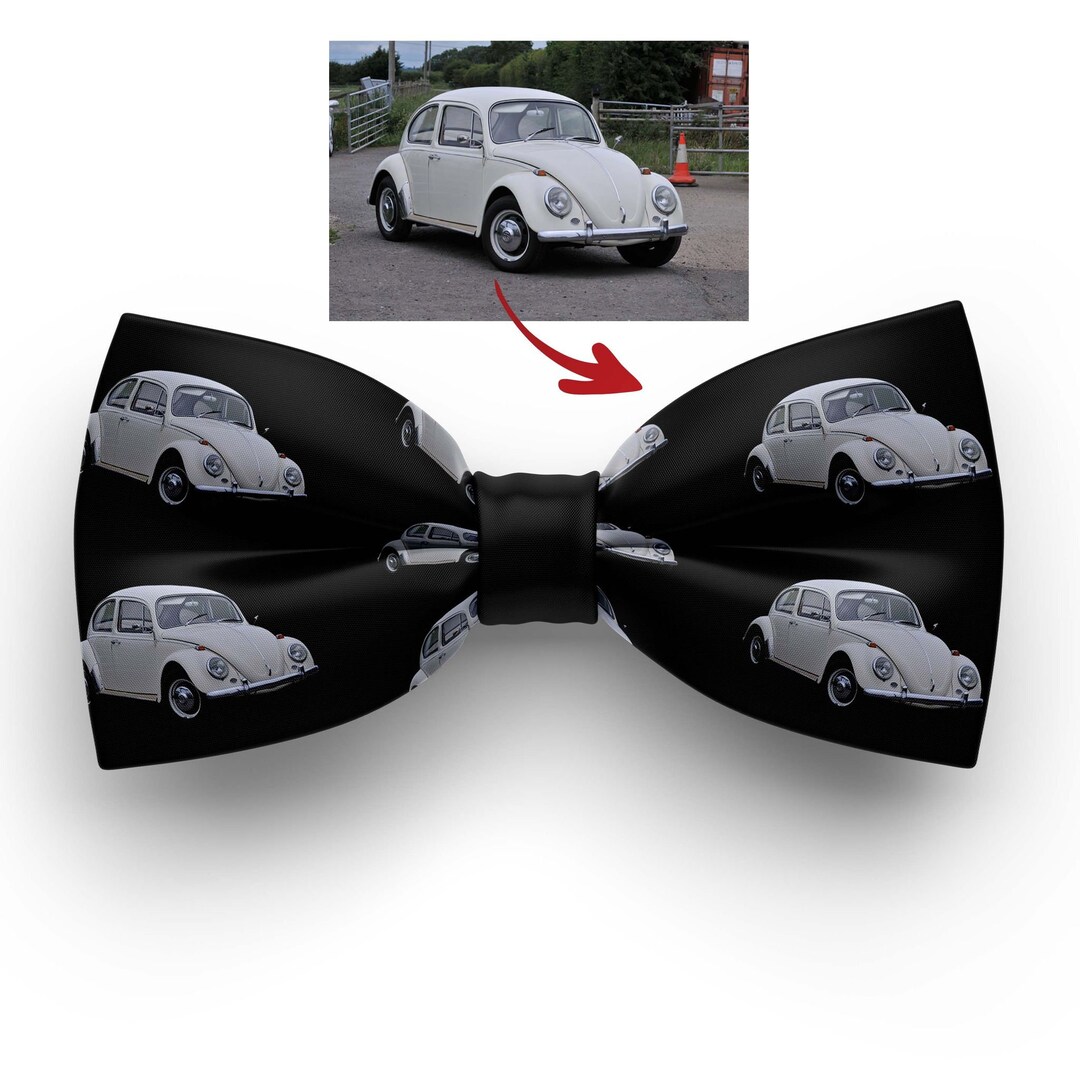 Your Car Picture to Adult Bow Tie, Custom Bow Tie, Hand Made Bow Tie - Etsy