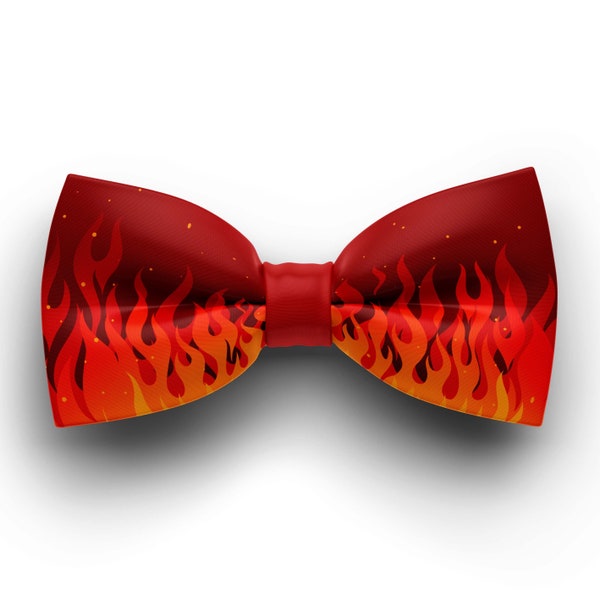 Flame Tie - Etsy