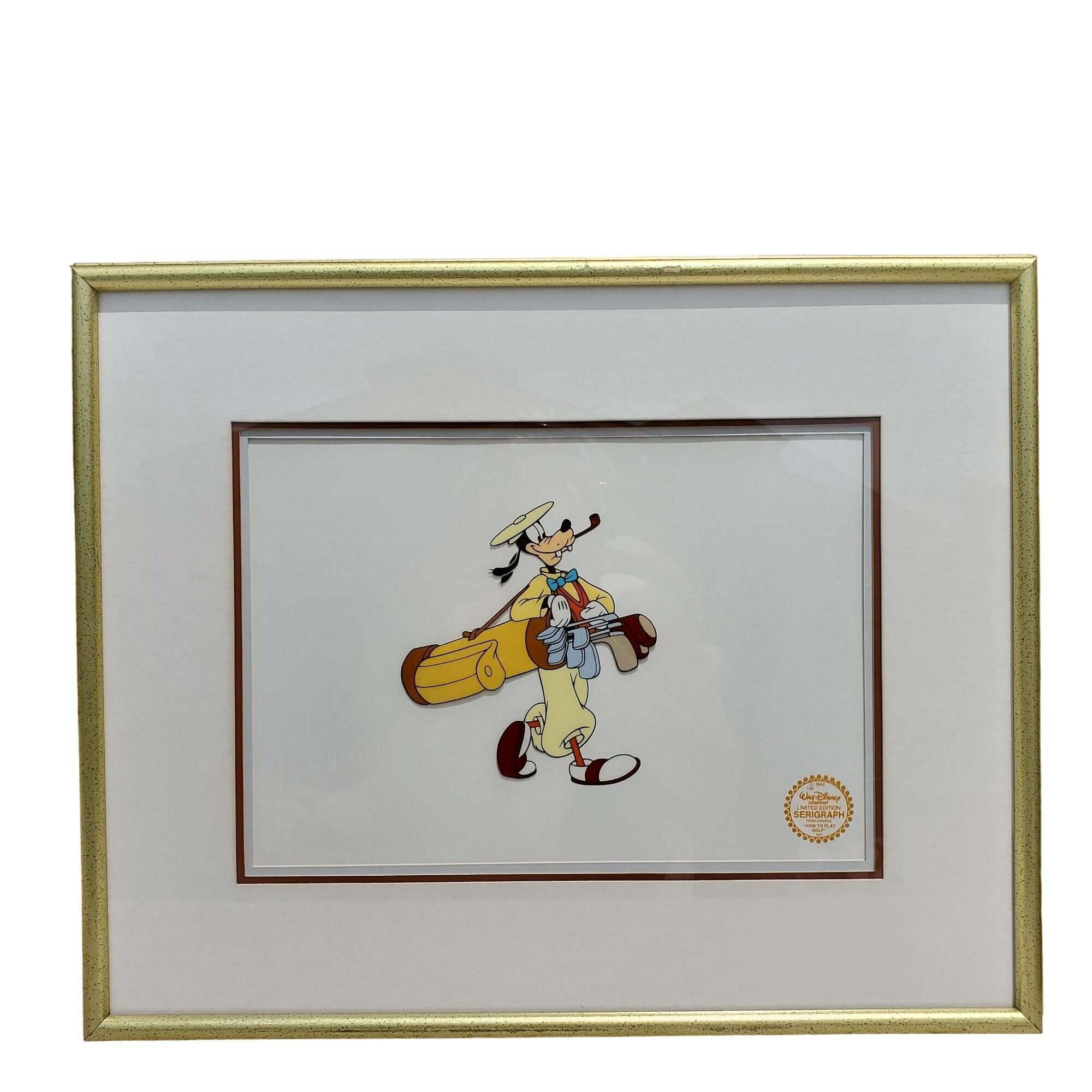 The WALT DISNEY COMPANY Goofy how to Play Golf Limited Edition ...