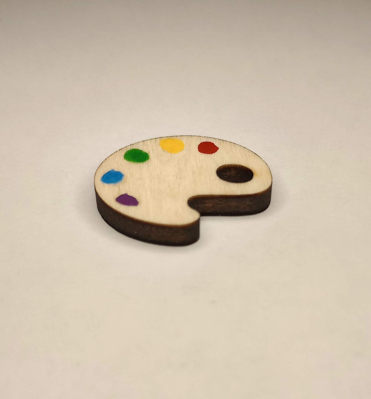 Canvas Wooden Paint Palette Tokens - Etsy