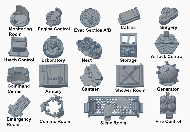 Nemesis Room Miniatures - Etsy