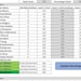 Excel Bowling League Tracker - 16 Players for 24 Weeks - Automatic ...