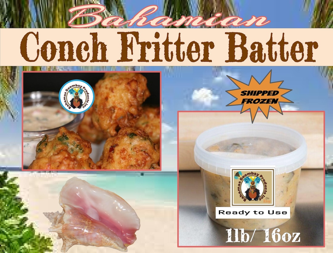 Bahamian Conch Fritter Batter! - Etsy