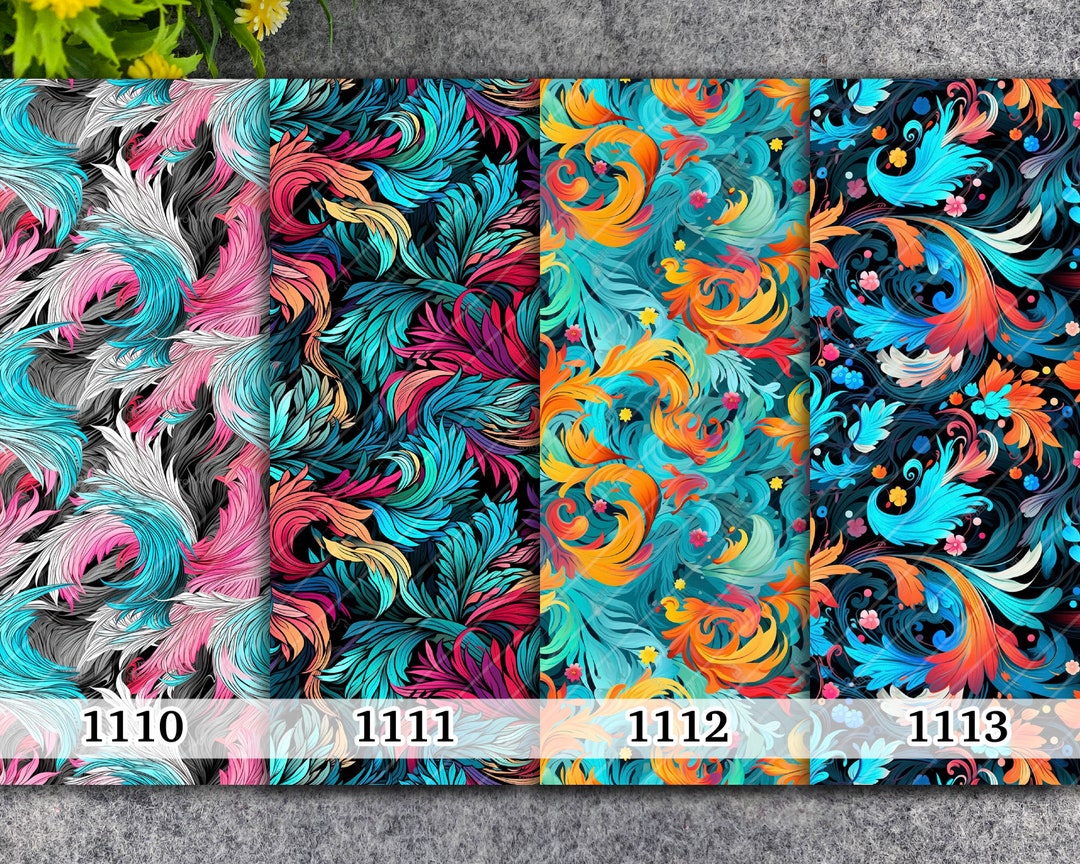 Water Soluble Transfer Paper for Polymer Clay, Swirling Ornamental ...