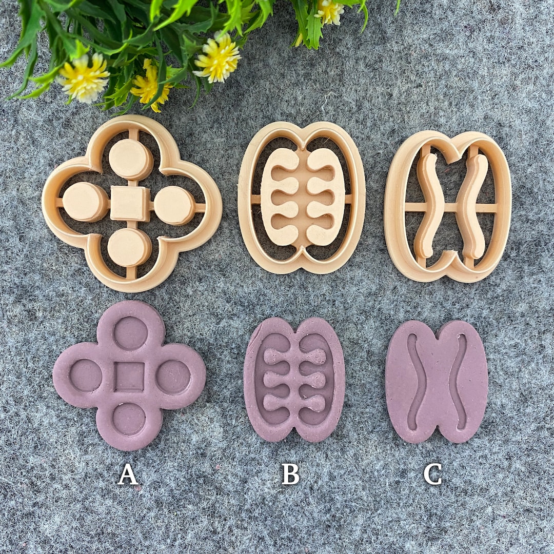 Adinkra Symbol Clay Cutters: African Tribal Earring Making 687-set-2 - Etsy