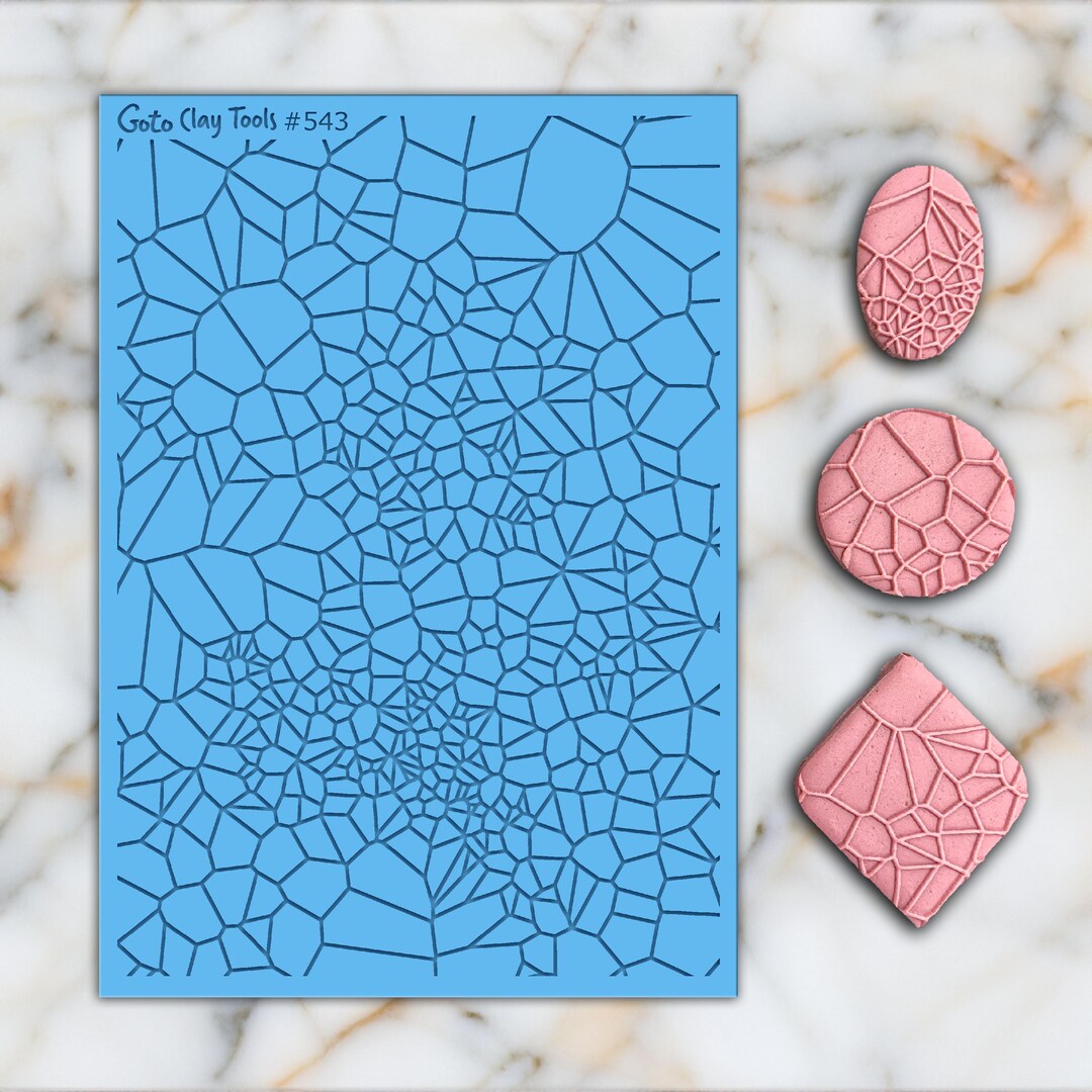 Parametric Texture Mat for Polymer Clay, Polymer Clay Rubber Texture ...