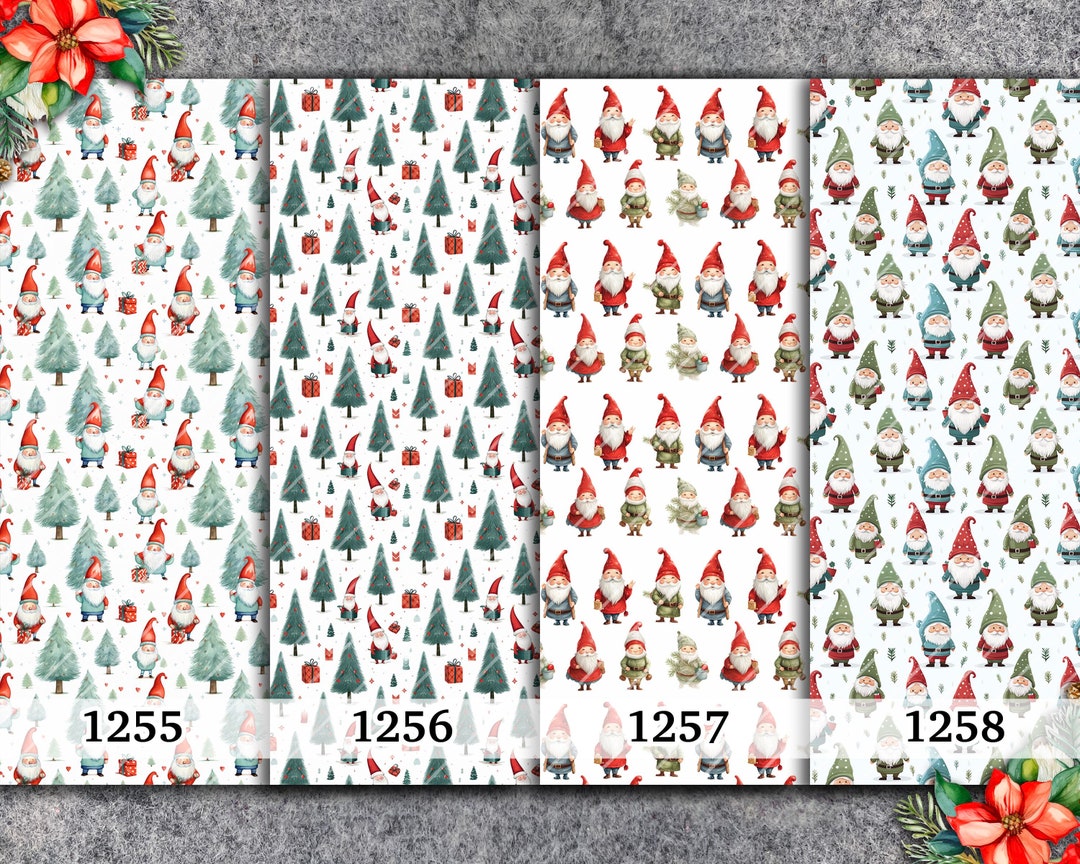 Water Soluble Transfer Paper for Polymer Clay, Christmas Theme, Polymer ...