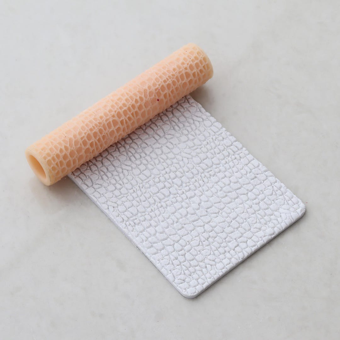 Leather Texture Roller, Polymer Clay Texture Roller, Resin Hand Roller ...