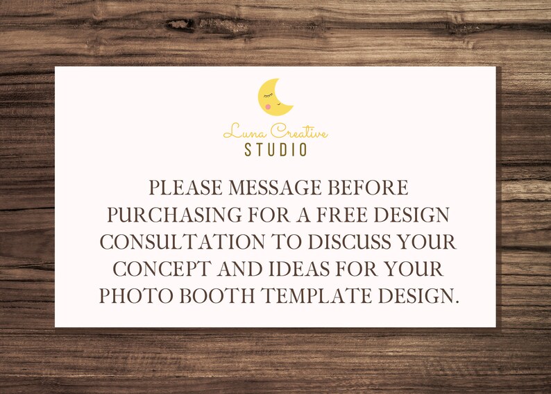 Custom Photo Booth Template Design, Custom Digital Photo Booth Template ...