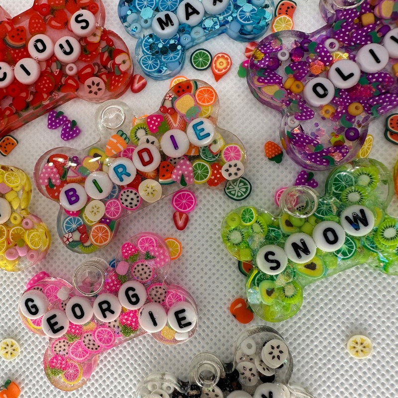 Custom Dog Tag Resin - Etsy