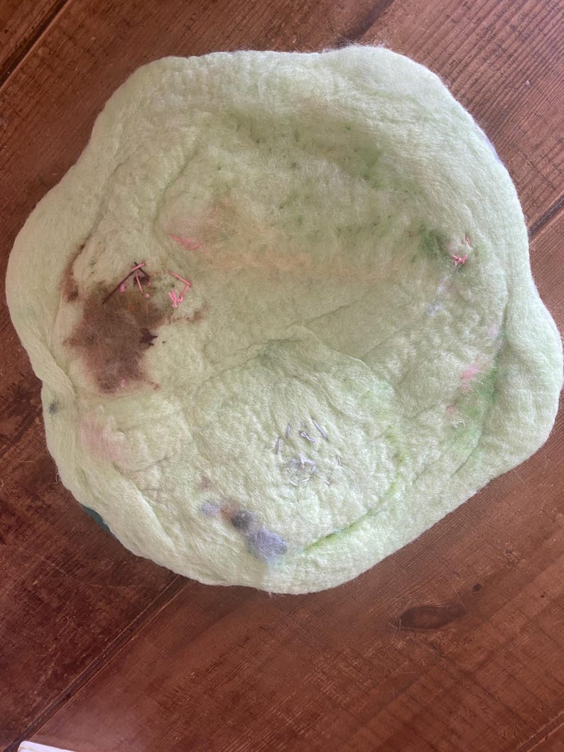 Handcrafted Felt Fairy World Scene | One of a Kind Landscape Mat - Etsy