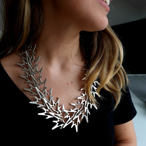 Spike Necklace - Etsy