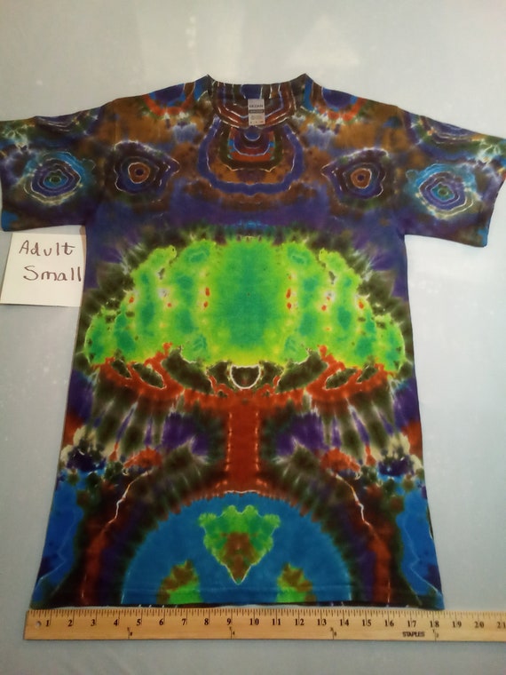 Tree of Life Tie Dye Unisex Adult Small - Etsy