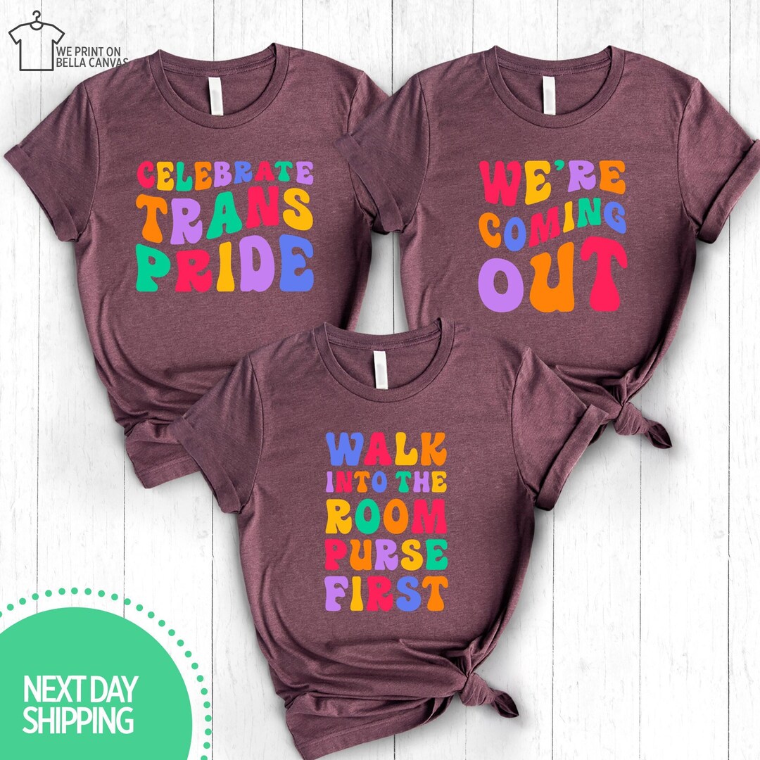 Subtle Bi Pride Shirt Bisexual Shirt Discreet Pride Subtle - Etsy