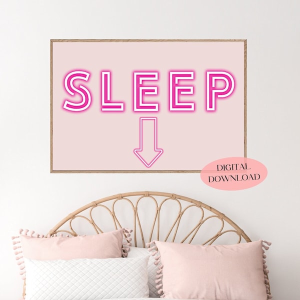 Sleep Wall Art - Etsy