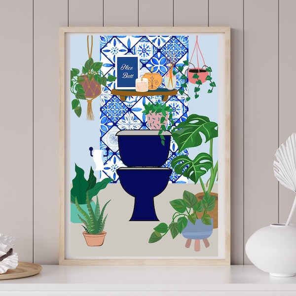 Toilet Poster - Etsy